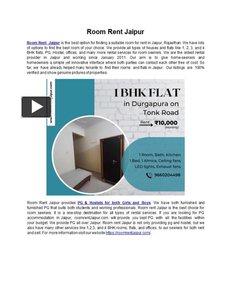 PPT – Boys & Girls Hostel in Jaipur PowerPoint presentation | free to ...