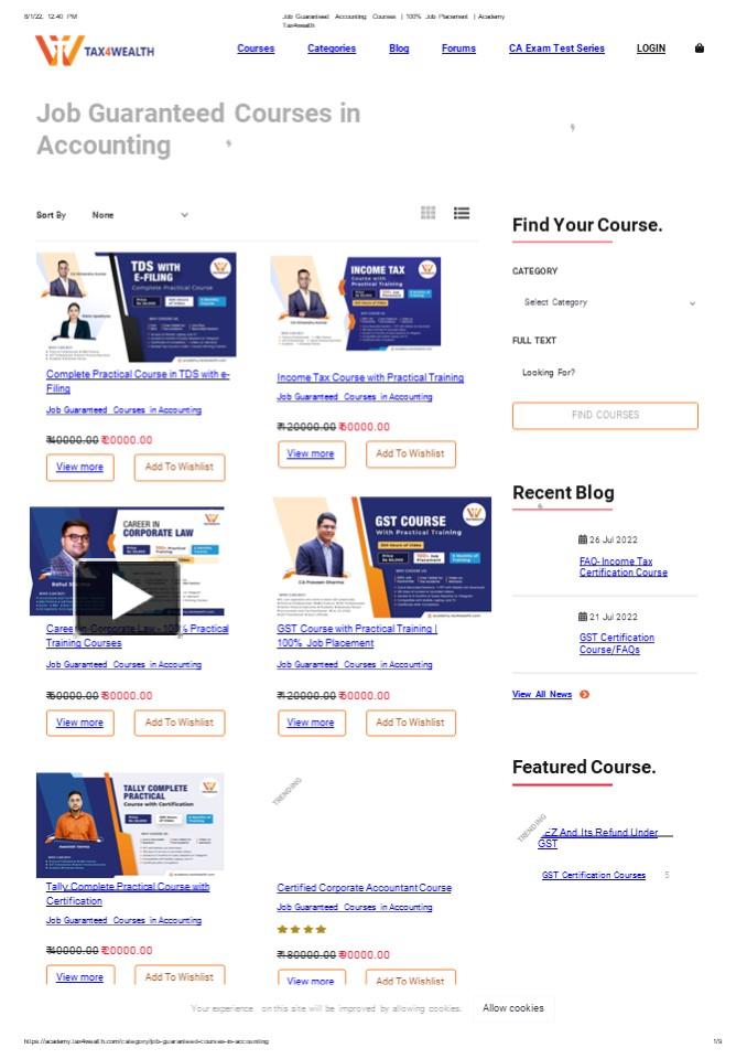 PPT – Job Guaranteed Courses in Accounting | 100% Job Placement ...