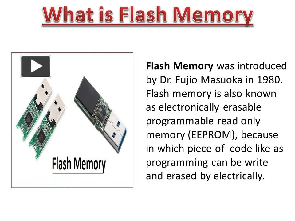 What is Flash Memory with its Types, Examples, and Devices ...