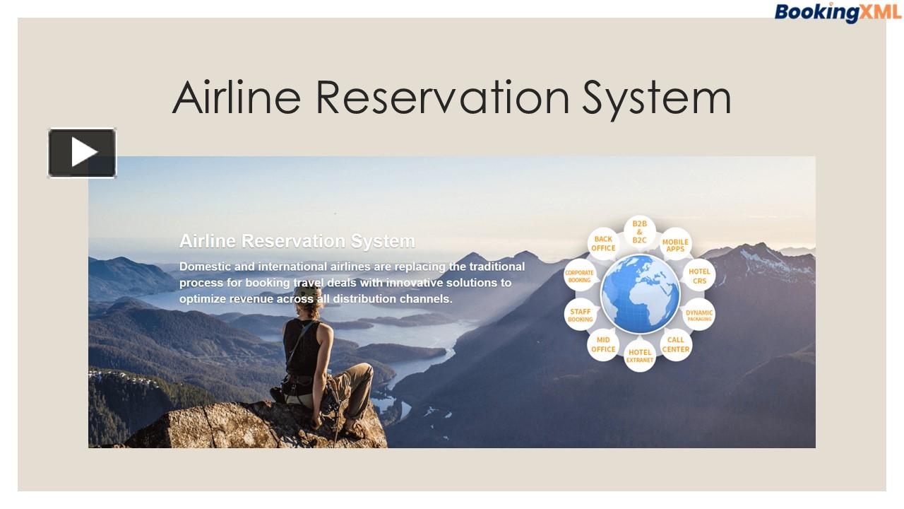Airline Reservation System presentation | free to download