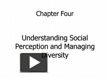 PPT – Chapter Four PowerPoint presentation | free to view - id: 95558-NDUwO