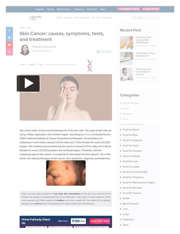 PPT – Skin Cancer: Causes, Symptoms, Tests, and Treatment - MyHealth ...