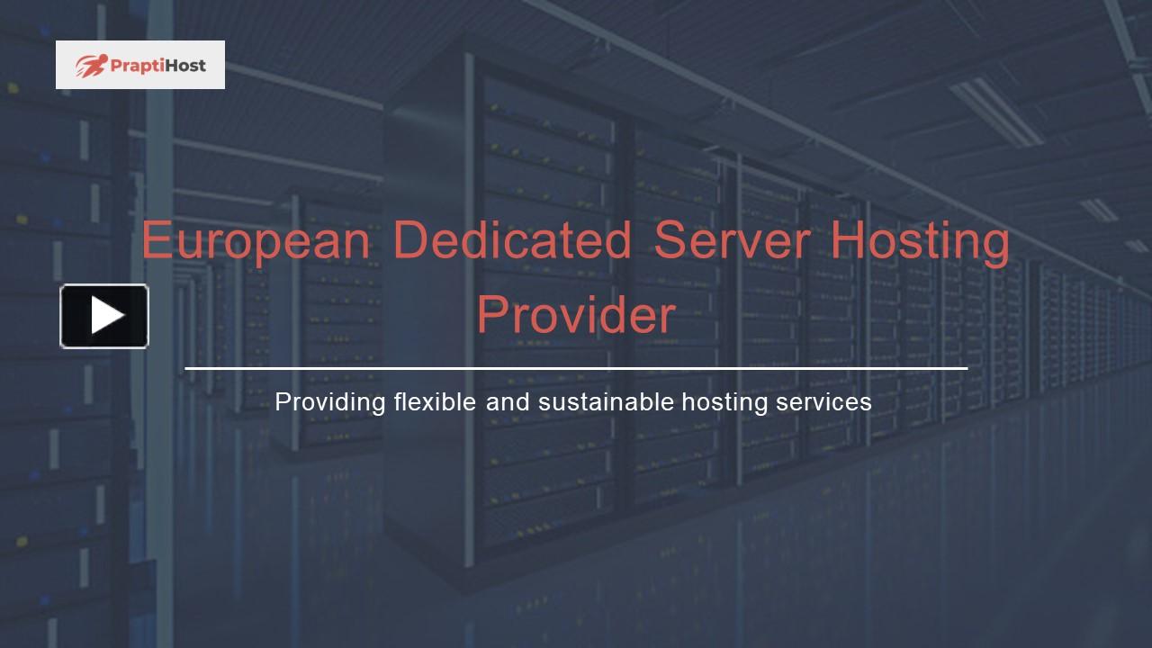 London dedicated servers presentation | free to download