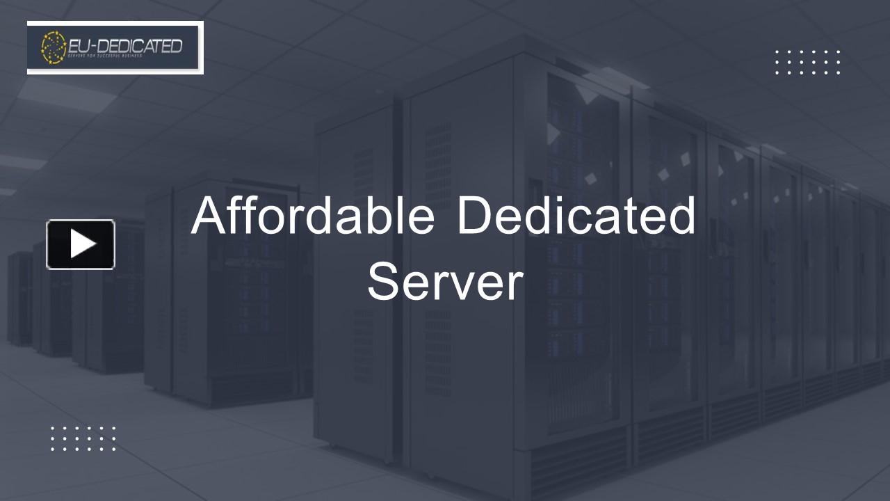 PPT – 1Gbps Netherlands Unmetered Servers PowerPoint presentation ...