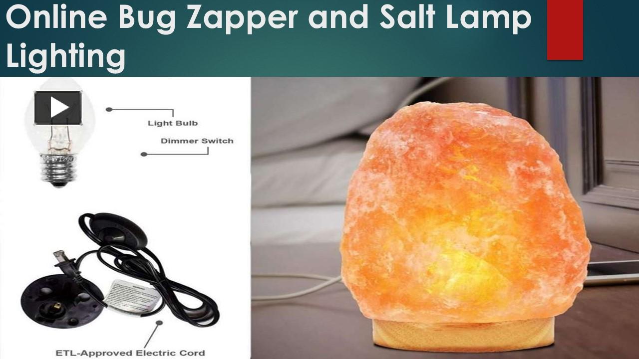 PPT – Online Bug Zapper and Salt Lamp Lighting PowerPoint presentation ...