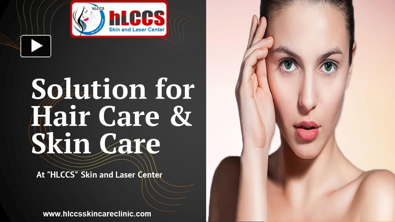 Solution for Hair Care & Skin Care presentation | free to download