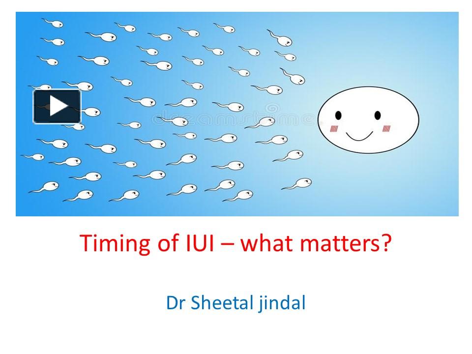 PPT – Timing of IUI – what matters? PowerPoint presentation | free to ...