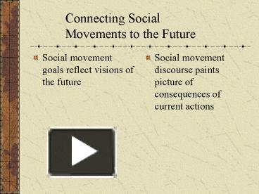 PPT – Social movement goals reflect visions of the future PowerPoint ...