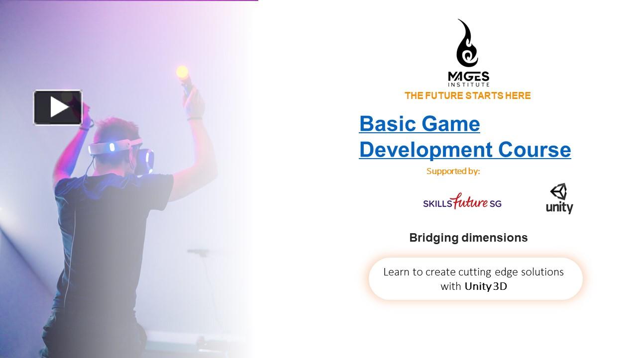 PPT – Basic Game Development Course PowerPoint presentation | free to ...