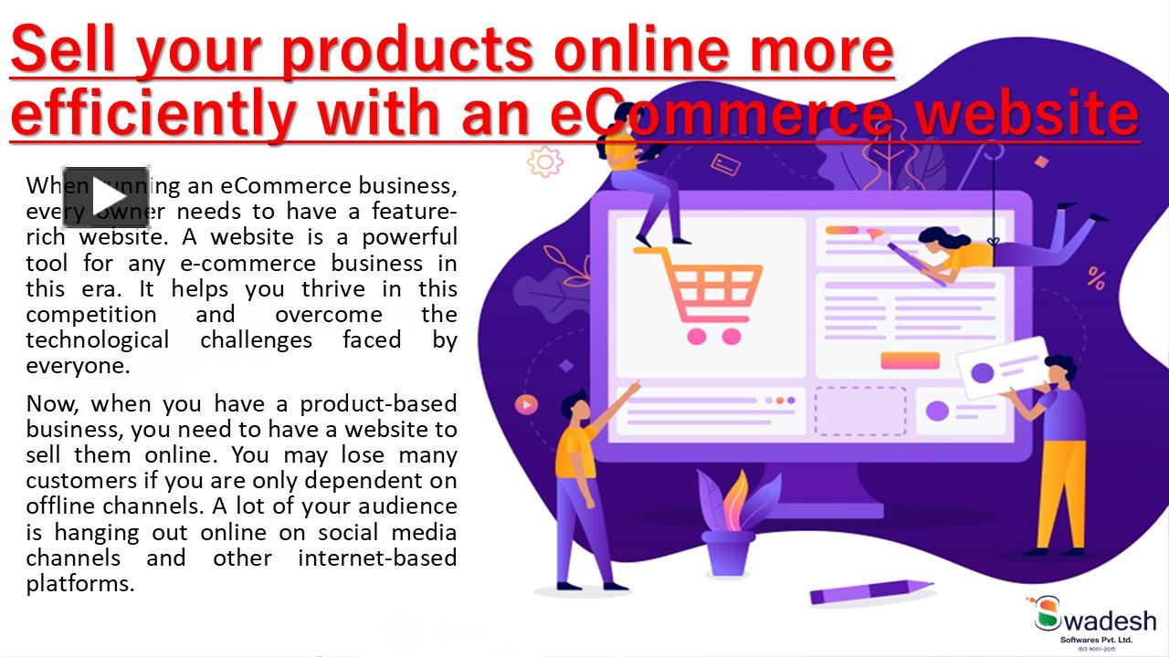 PPT – eCommerce website development company (1) PowerPoint presentation ...