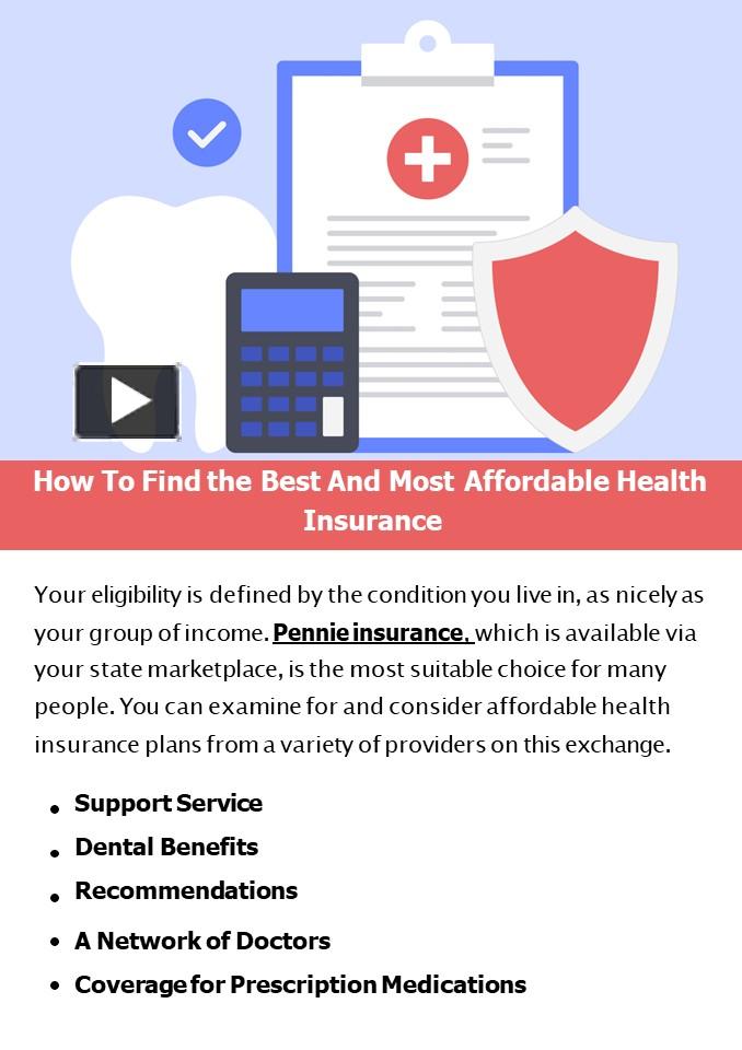 PPT – How To Find the Best And Most Affordable Health Insurance ...