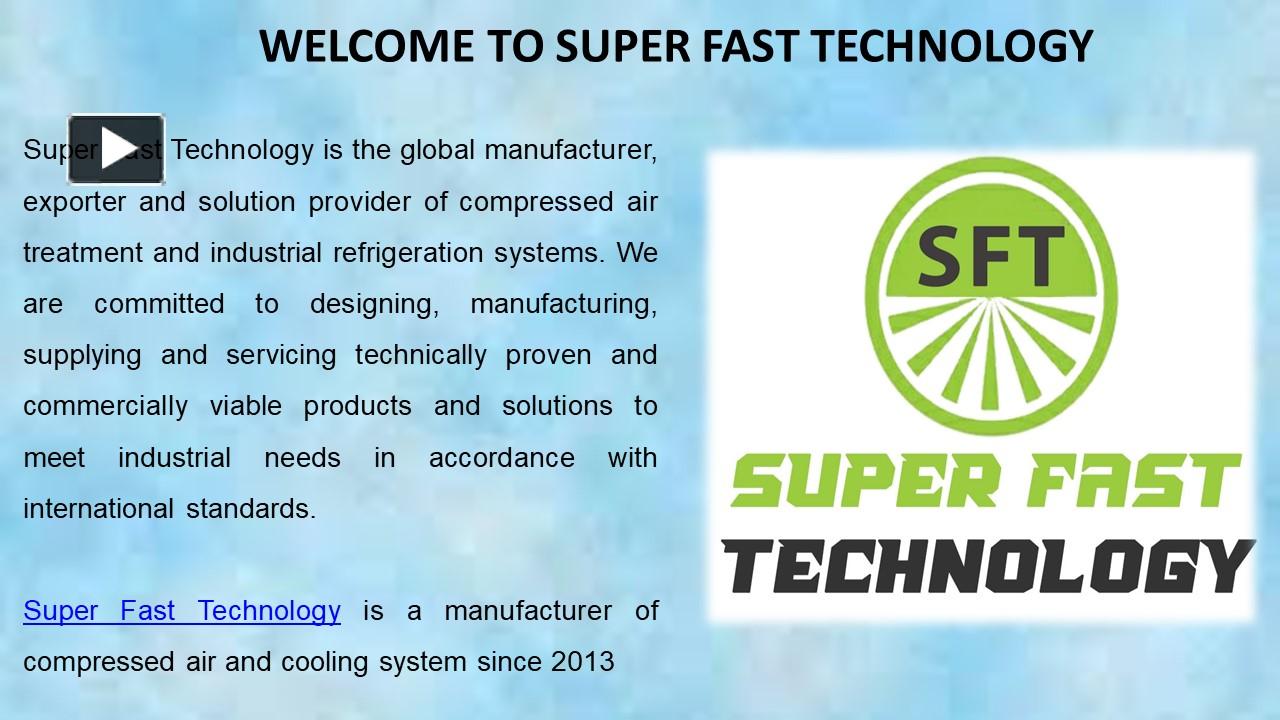 PPT – Super Fast Technologies | Homepage PowerPoint presentation | free ...