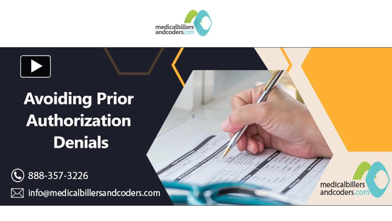 Avoiding Prior Authorization Denials presentation | free to download