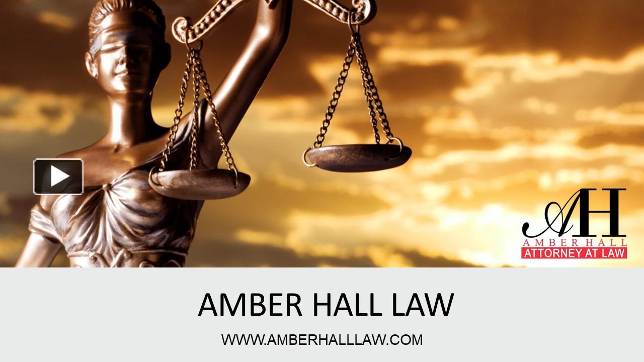 Tallahassee Personal Injury Law Firm - AMBER HALL LAW presentation ...