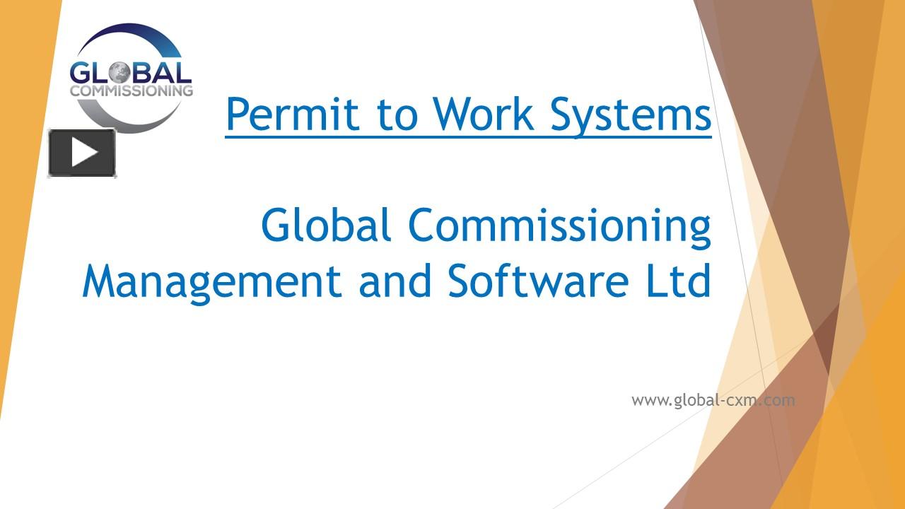 Permit to Work System | Electronic Permit System | Safe System of Work ...
