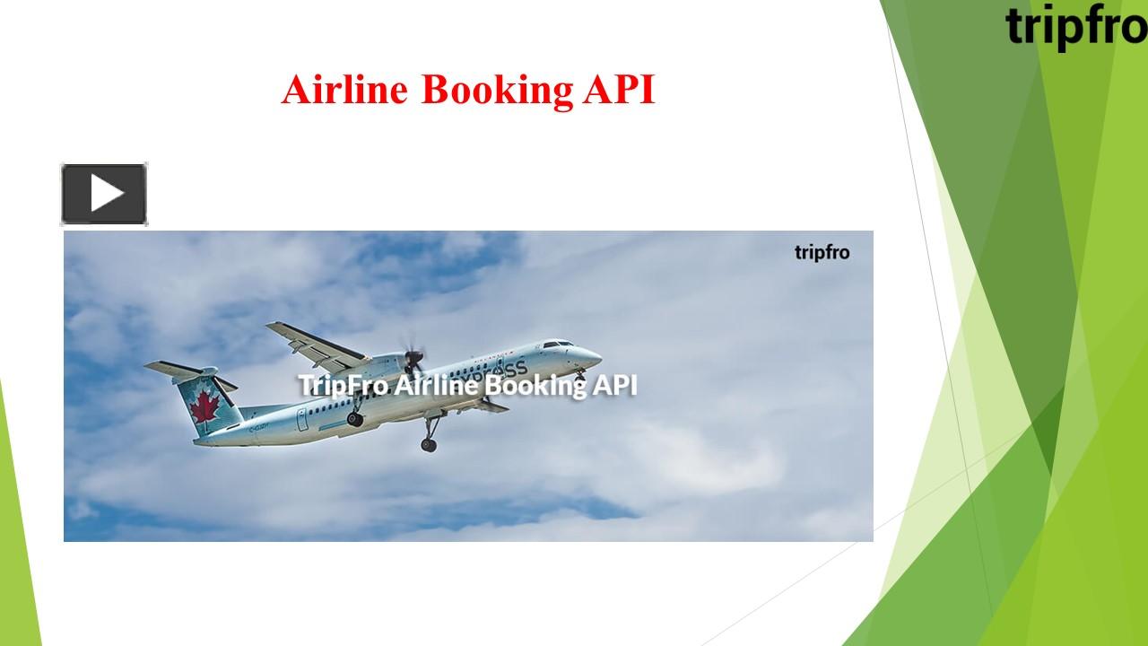PPT – Airline Booking API PowerPoint presentation | free to download ...