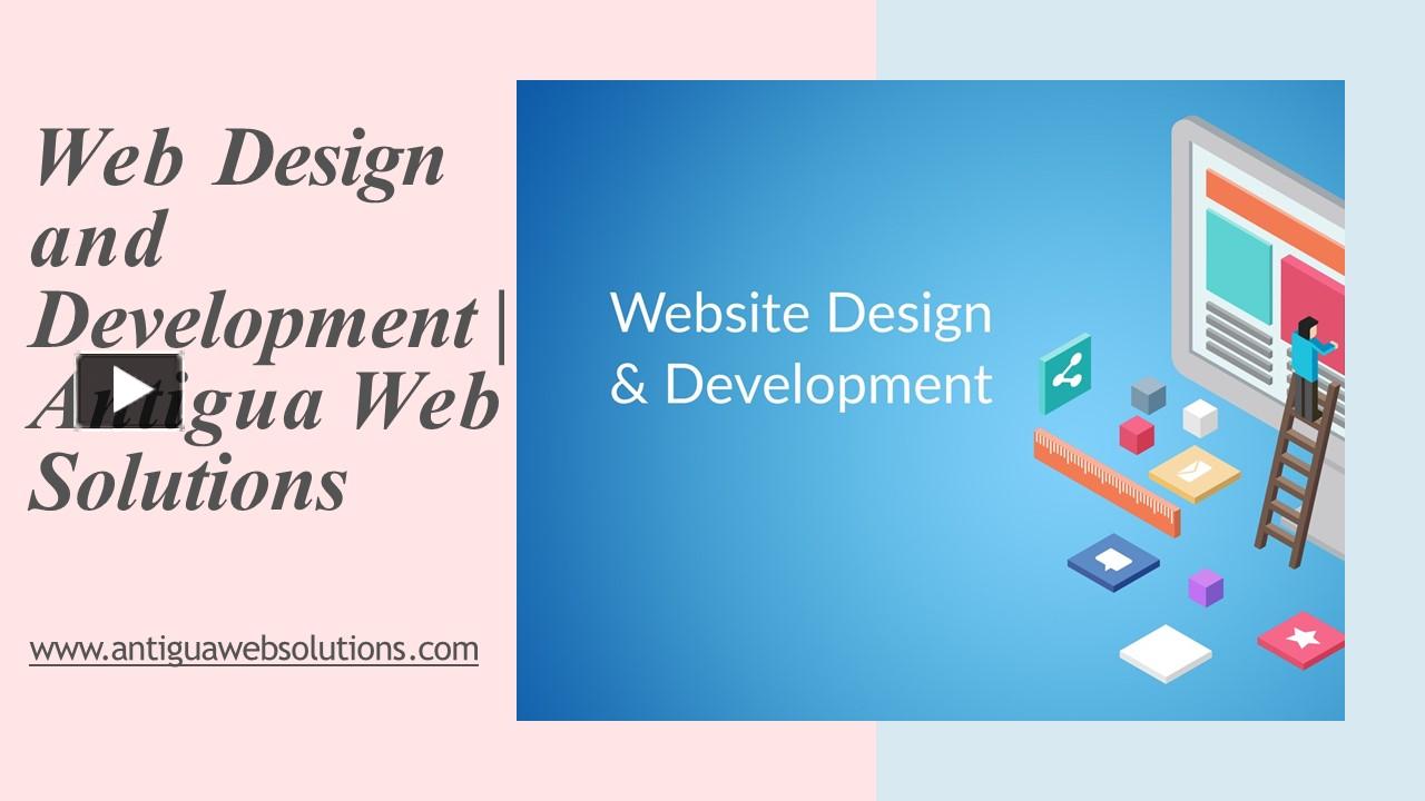 Web Design and Development Antigua Web Solutions presentation | free to ...