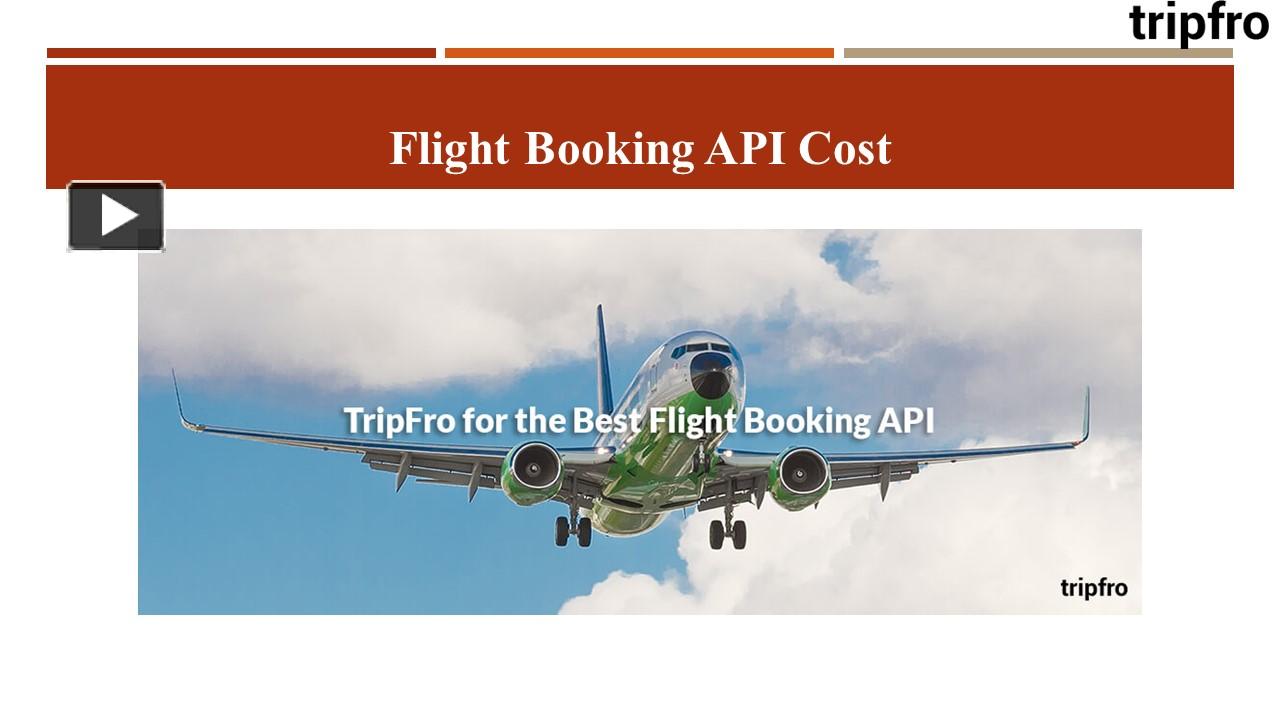 PPT – Flight Booking API Cost PowerPoint presentation | free to ...