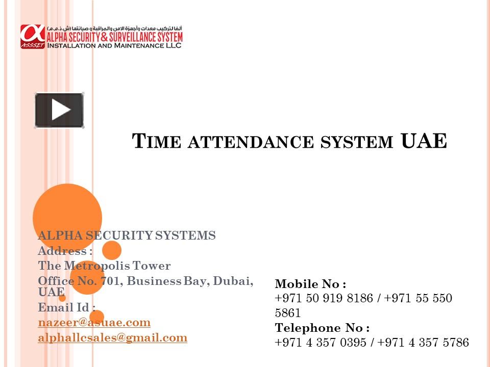 PPT – Time attendance system UAE PowerPoint presentation | free to ...