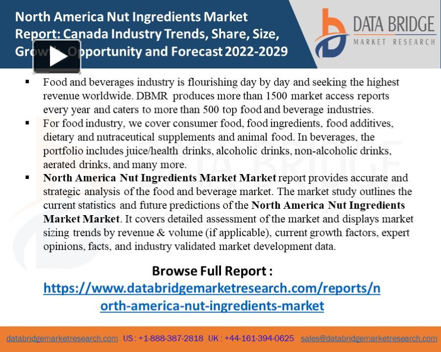 PPT – North America Nut Ingredients Market PowerPoint presentation ...