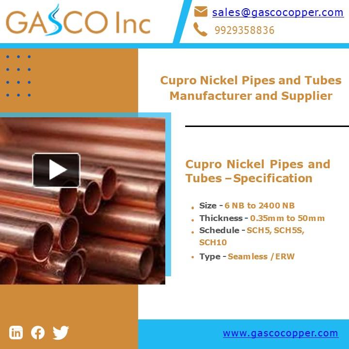 PPT – India's Top Producer of Cupro Nickel Pipes & Tubes PowerPoint ...