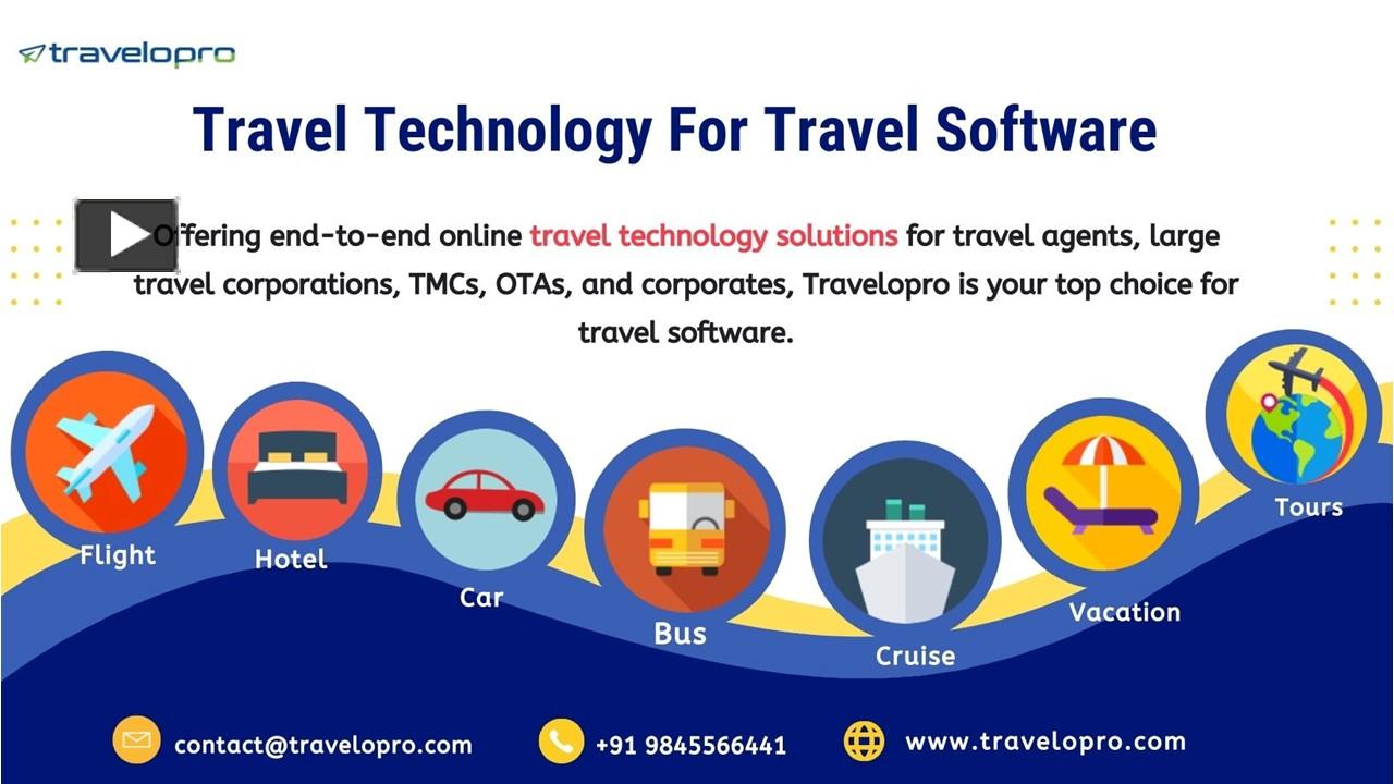 PPT – Travel Technology For Travel Software PowerPoint presentation ...