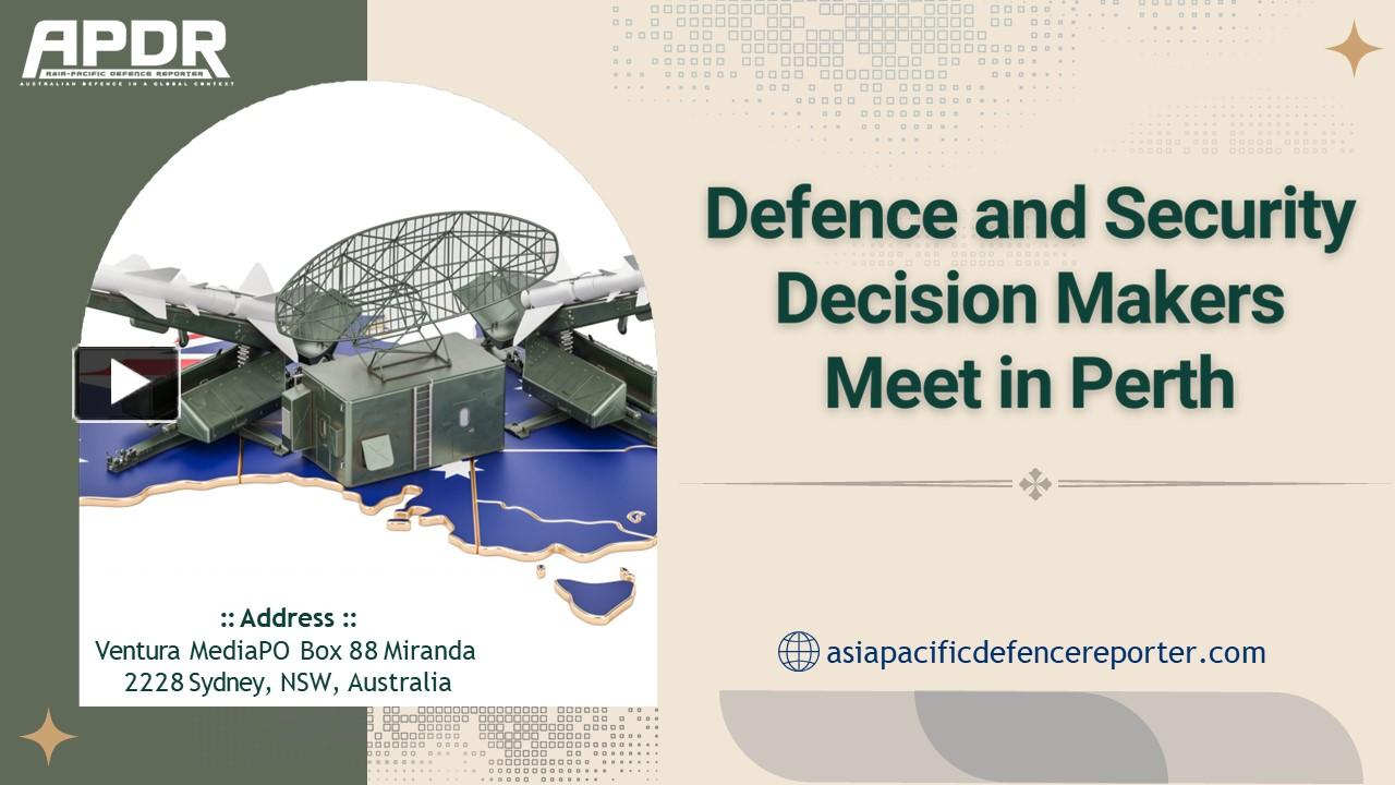 PPT – Defence and security decision makers meet in Perth PowerPoint ...