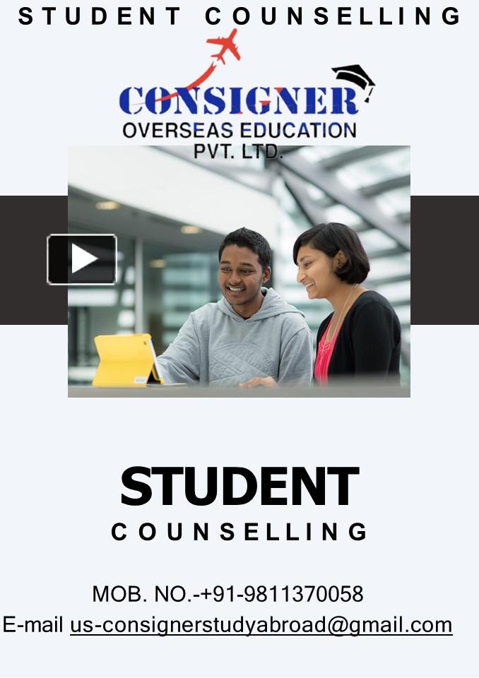 student counselling presentation | free to download
