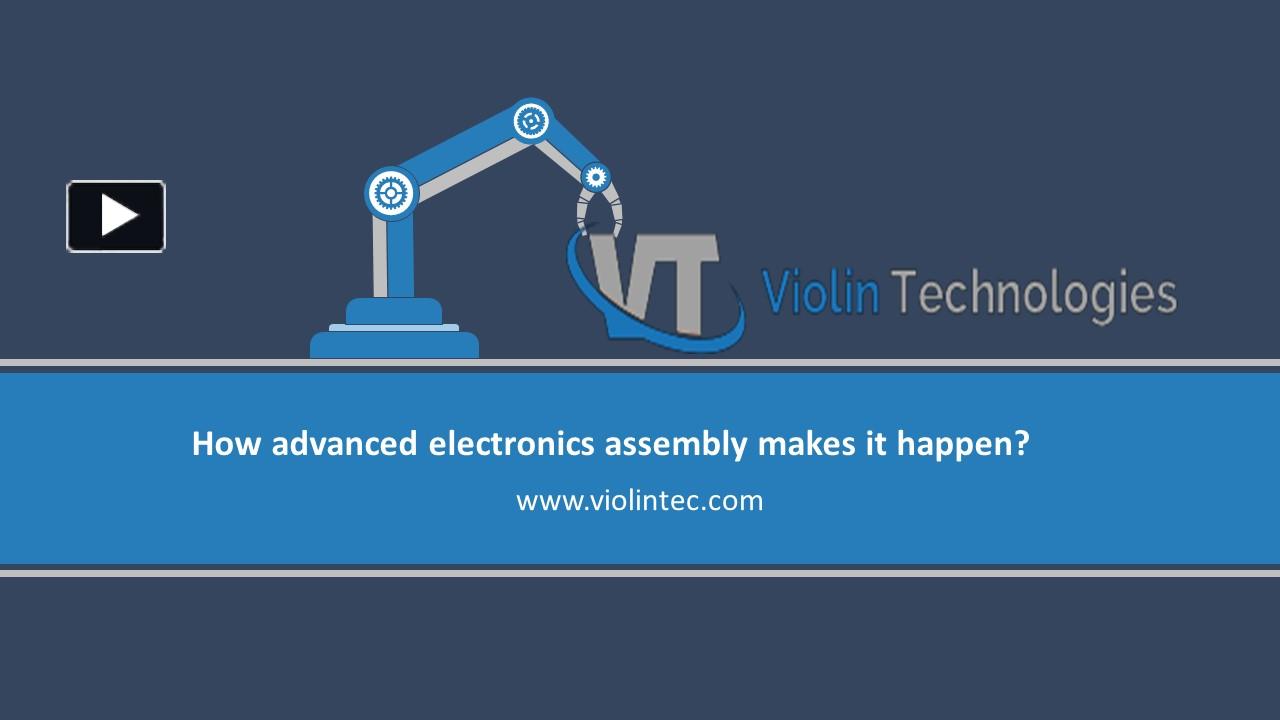 PPT – Advanced Electronic Assembly | Electro mechanical assemblies ...