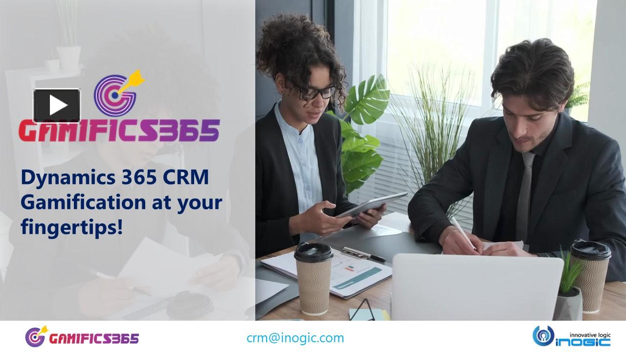 Gamification for Dynamics 365 CRM - Gamifics365 presentation | free to ...