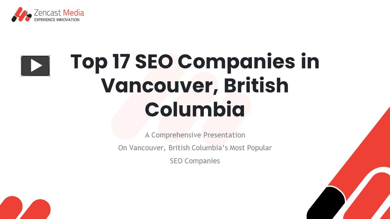 PPT – Top 17 SEO Companies in Vancouver, British Columbia (1 ...