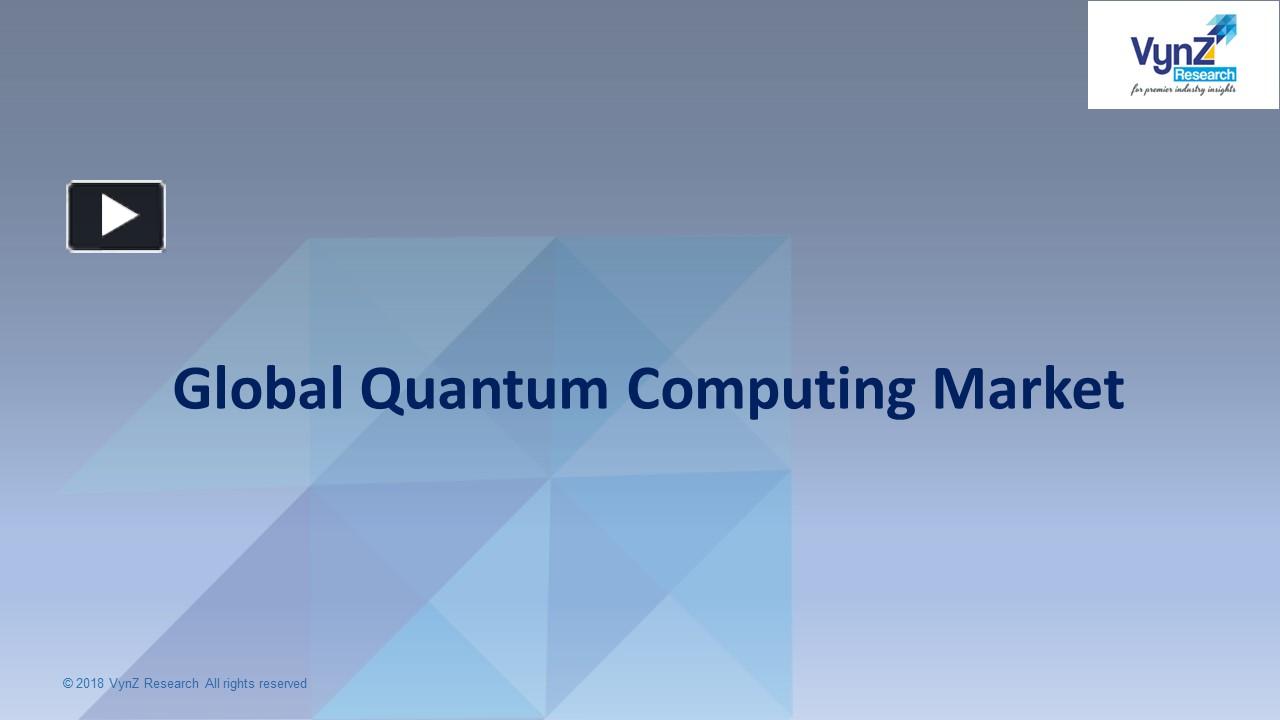Quantum Computing Market – Analysis and Forecast (2021-2027 ...