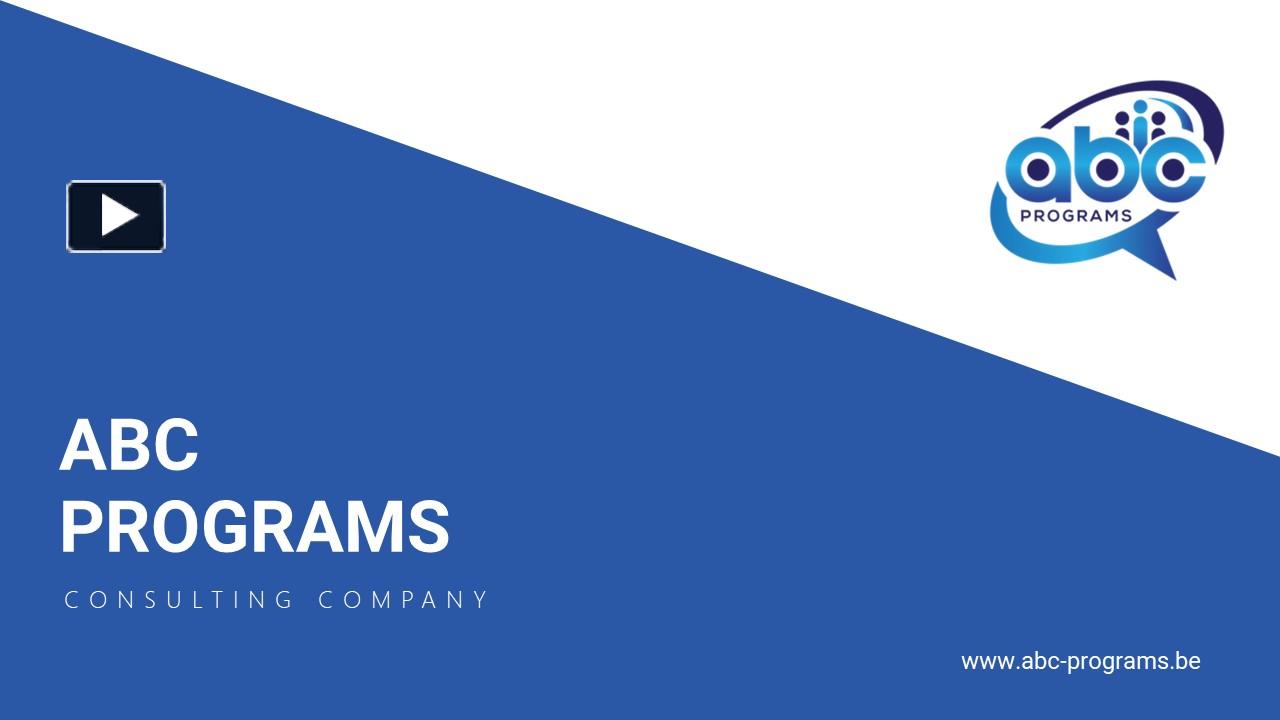 PPT – ABC PROGRAMS - Consulting Company (1) PowerPoint presentation ...