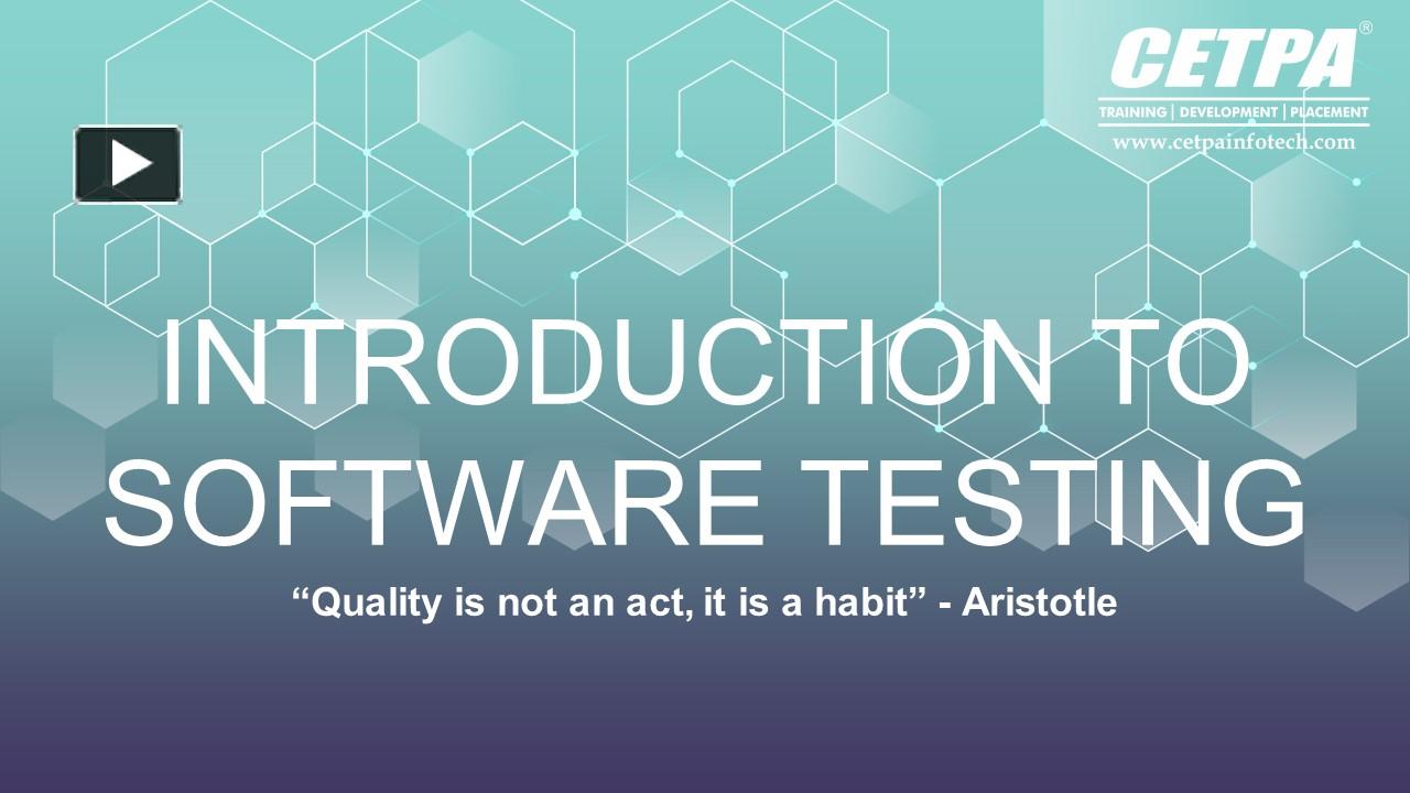 PPT – Things You Need To Know About Software Testing PowerPoint ...