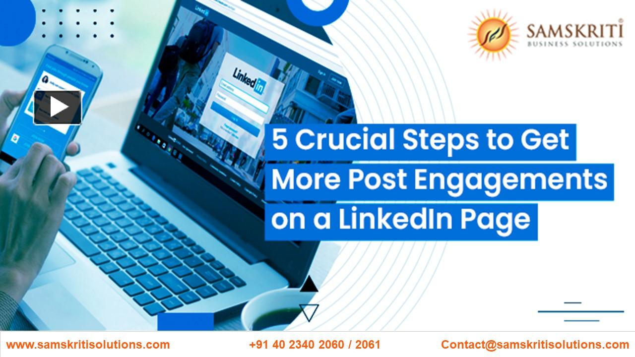 5 Crucial Steps to Get More Post Engagements on a LinkedIn Page ...