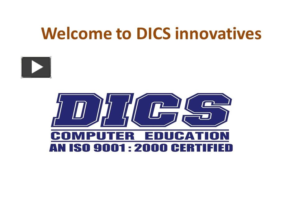 DICS innvotives presentation | free to download