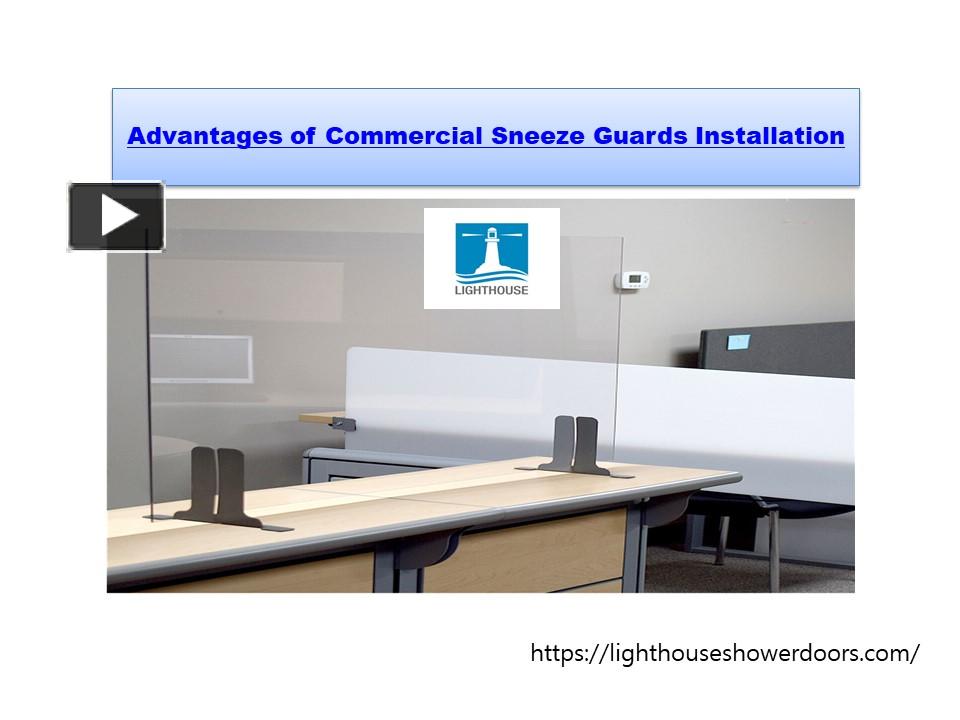 PPT – Advantages of Commercial Sneeze Guards Installation PowerPoint ...