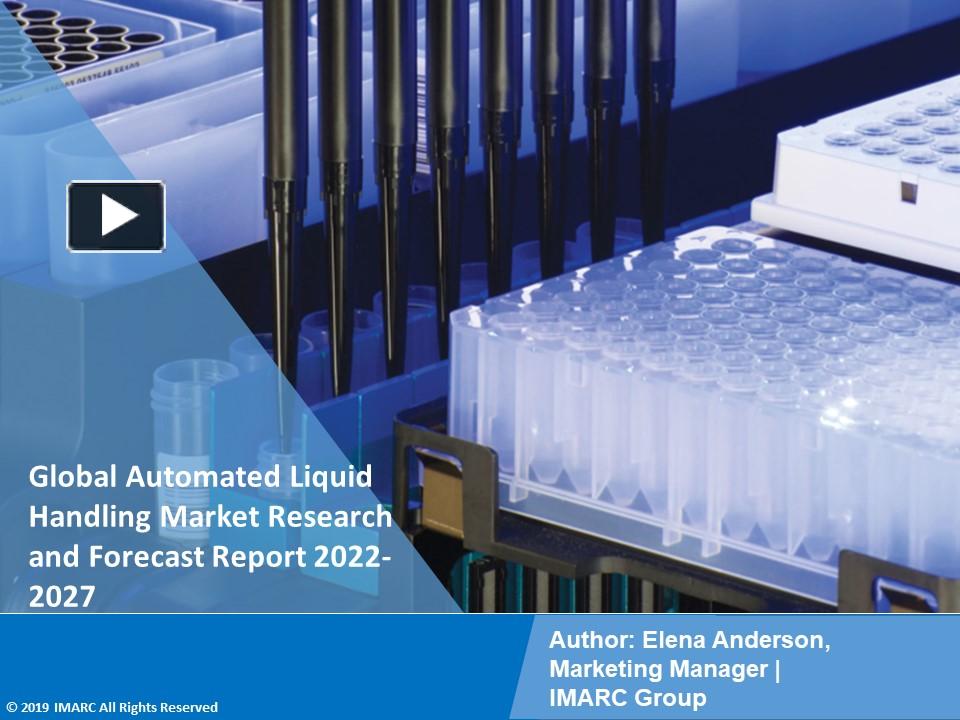 Automated Liquid Handling Market Growth Report 2022-2027 presentation ...