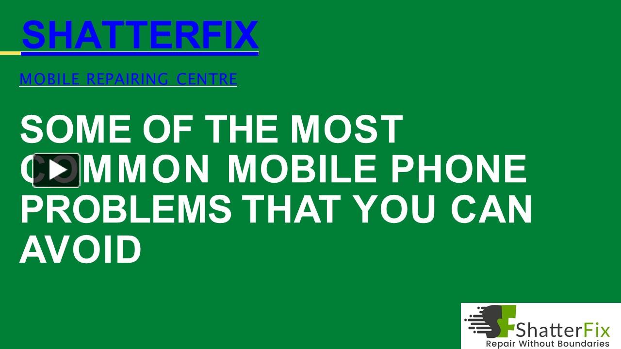PPT – Most common mobile phone problems PowerPoint presentation | free ...