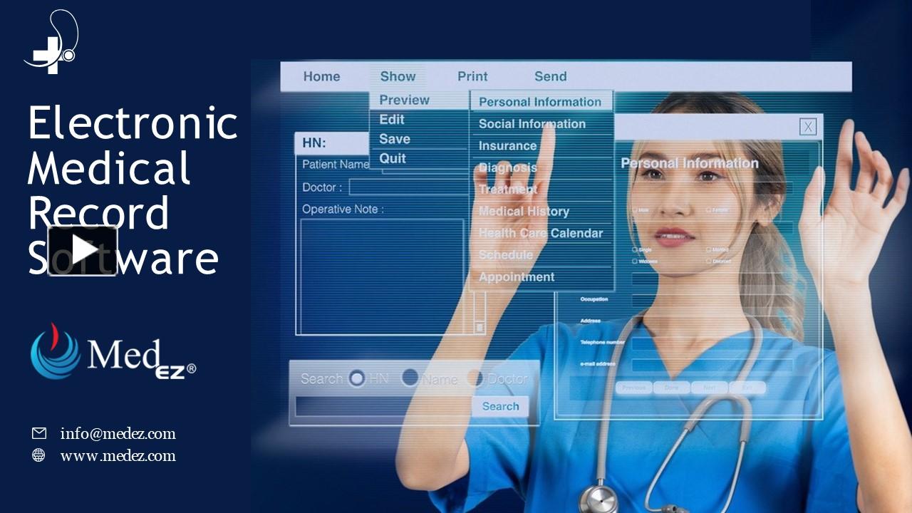 PPT – Electronic Medical Record Software PowerPoint presentation | free ...