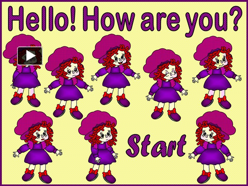 Hello! How are you? presentation | free to download