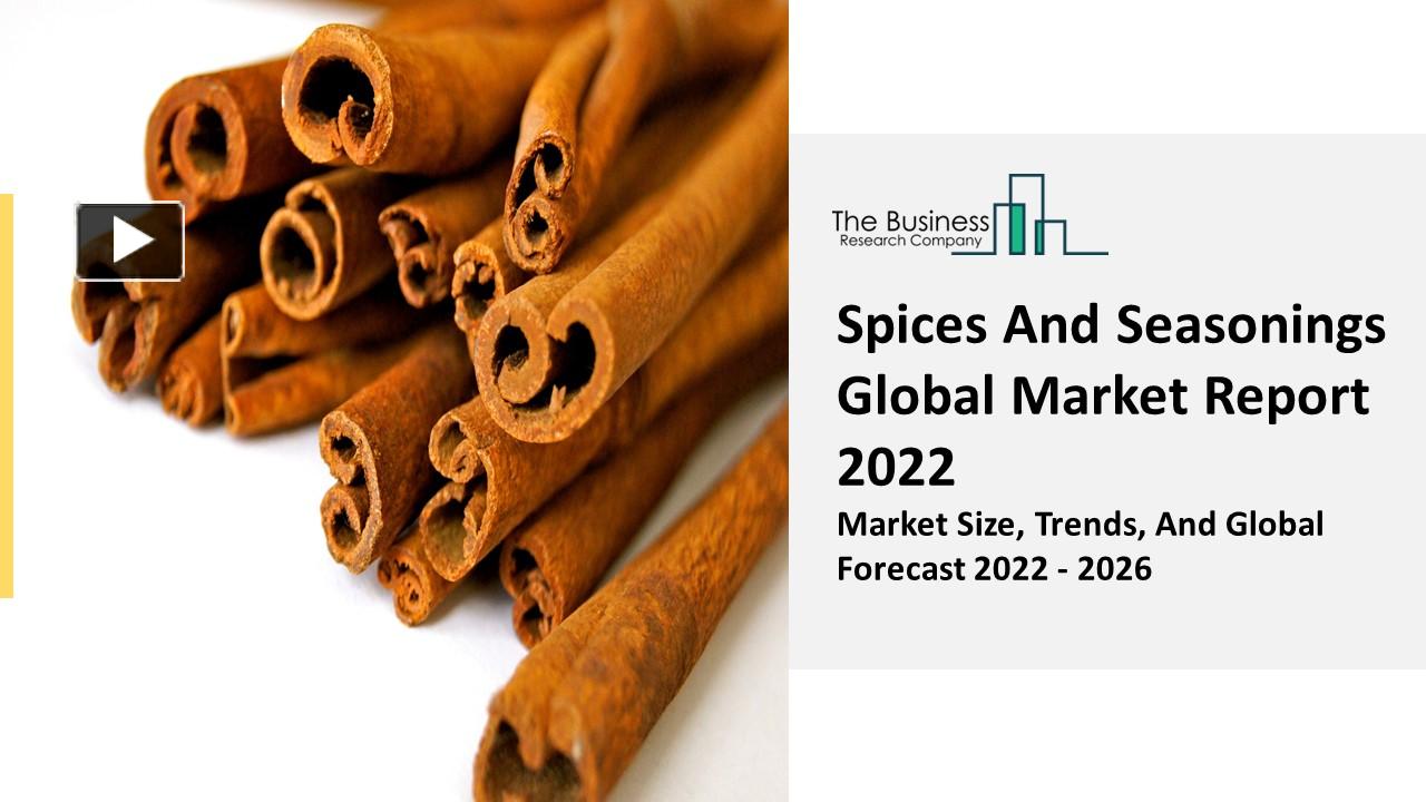 PPT – Spices And Seasonings Market Industry Analysis, Size, Share ...