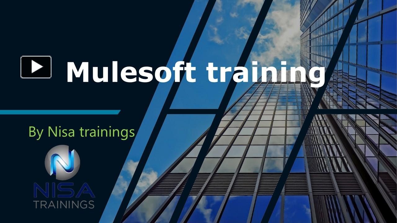 Mulesoft Training presentation | free to download