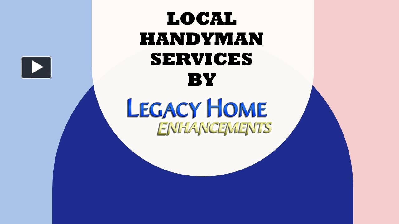 PPT – Get The Best Local Handyman Services PowerPoint presentation ...