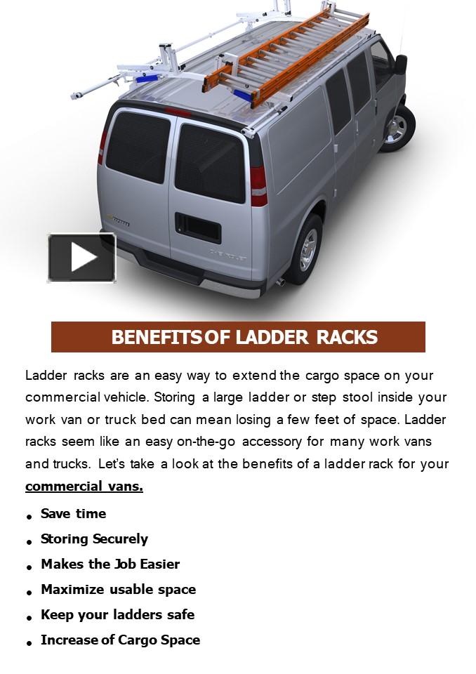PPT – BENEFITS OF LADDER RACKS PowerPoint presentation | free to ...