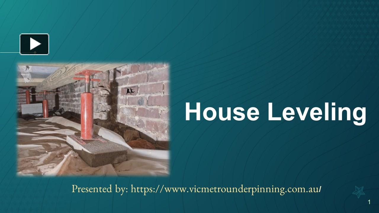 PPT – House Leveling PowerPoint presentation | free to download - id ...