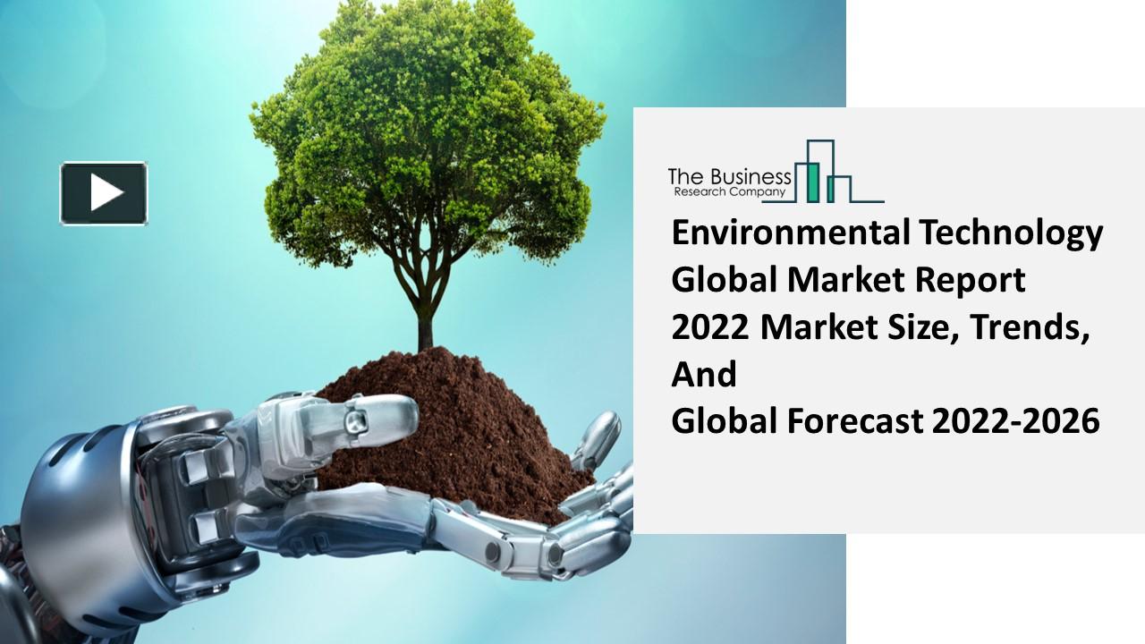 PPT – Environmental Technology Market Overview and Forecasts through ...