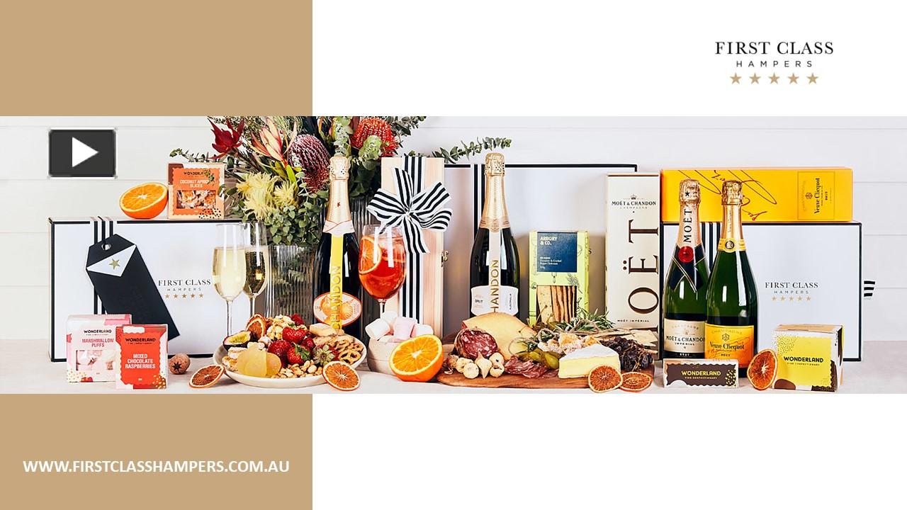 PPT – Champagne Christmas Hampers PowerPoint presentation | free to ...