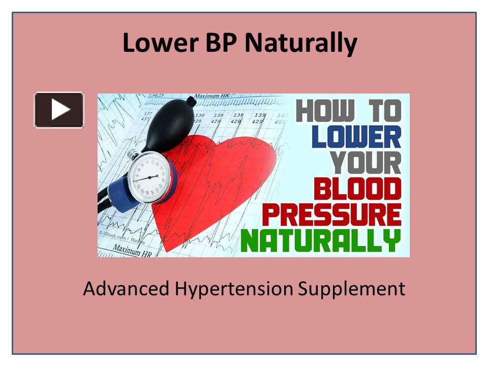 PPT – Support Healthy Blood Pressure Level with HT Nil Capsule ...