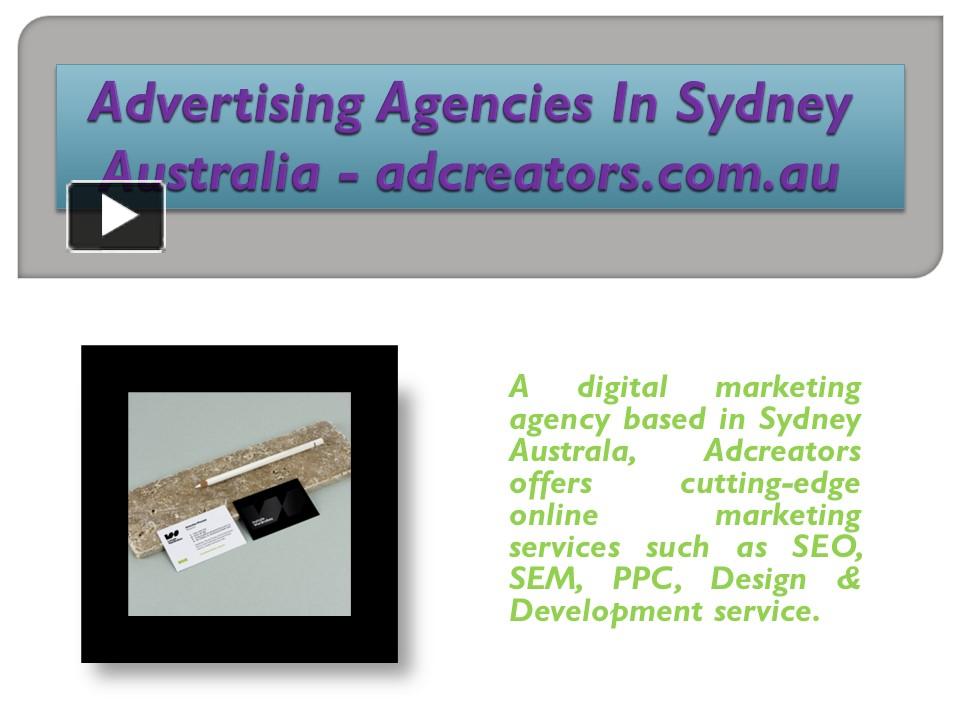 Advertising Agencies In Sydney Australia - adcreators.com.au (7 ...